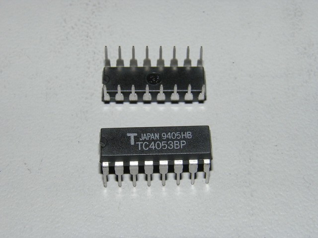 2pcs Toshiba TC4053BP Dip-16 Single 8-channel USA Ship for sale online ...