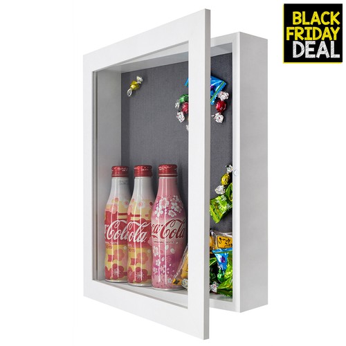 11x14 Shadow Box Frame Display Case 2" Inch Depth Memorabilia Awards ...