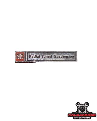 Hz - "Radial Tuned Suspension" Badge | eBay Australia