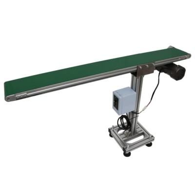47''x5.9'' Single Leg Conveyor for Small Items Transport Speed ...