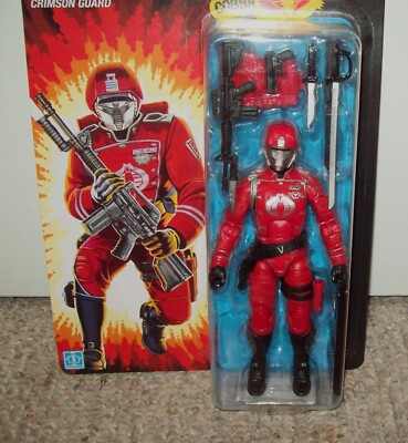 Crimson Guard Retro Walmart Exclusive G.I. Joe Classified 6" Figure New ...