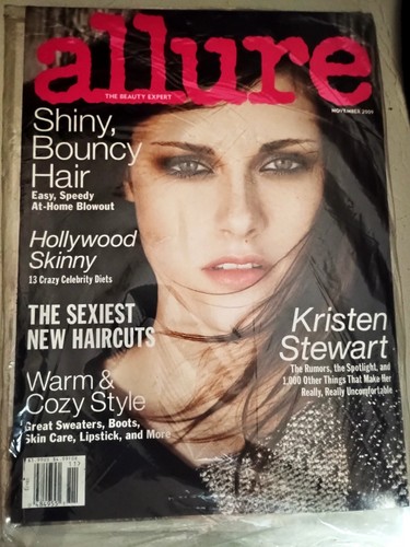 Allure Magazine Kristen Stewart- November 2009, Megan Fox - Sealed | eBay