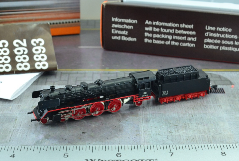 Marklin 8885 DB BR03 4-6-2 Steam Locomotive Black Z Scale | eBay