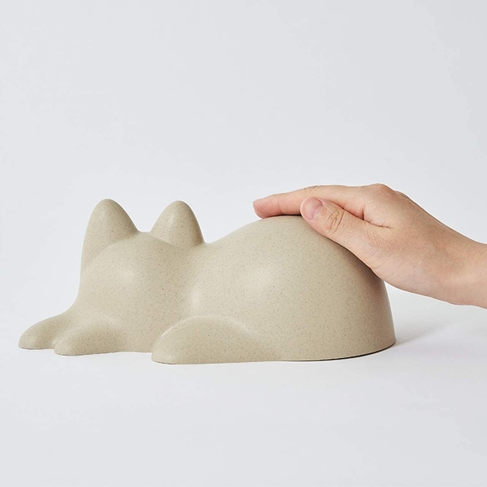 h concept Neko Cup Cat Mold 715ml black & beige & white 3 piece set | eBay