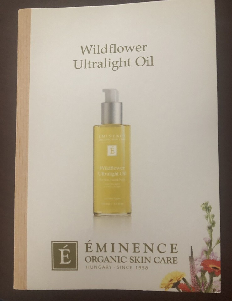 SALE-Eminence Neroli Eye Serum, Wildflower Ultralight Oil; 2 Samples ...