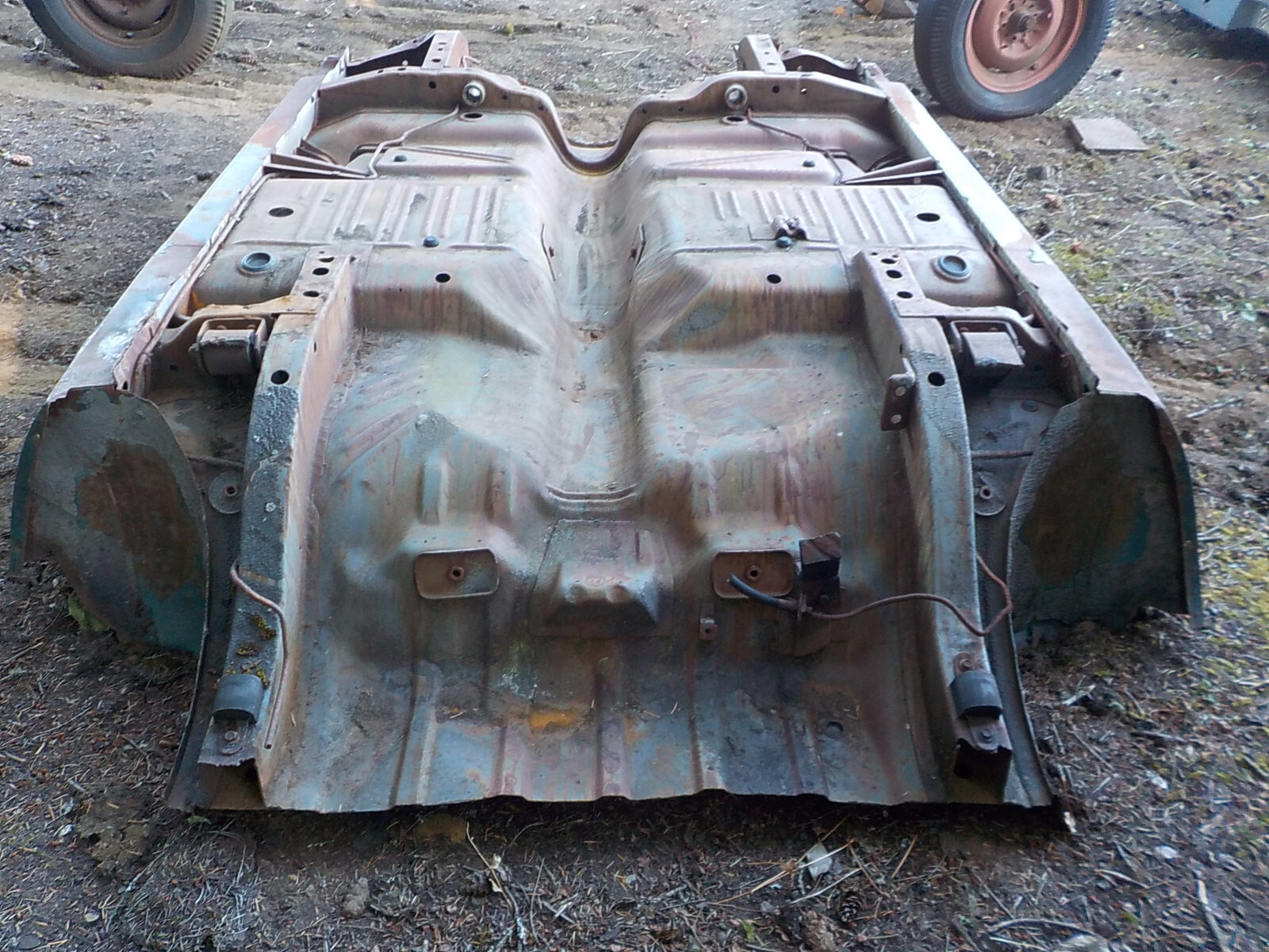 1967 Barracuda floor pan w/ rockers and automatic console brackets | eBay