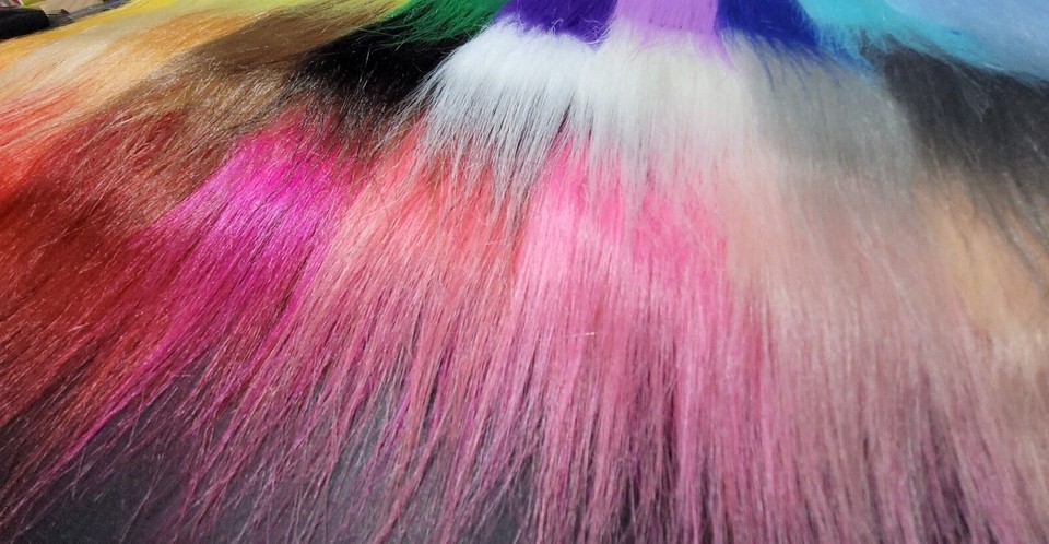 SELECT CRAFT FUR - Long Fibers - Fly Tying Material - 34 Colors ...