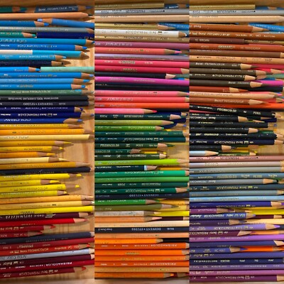 Huge LOT Vintage Colored Pencils Berol Prismacolor & More - 140 | eBay