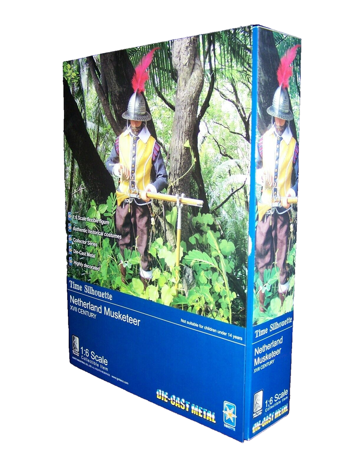 IGNITE Netherlands Musketeer XVII Century Time Silhouette 1:6 1/6 RARE ...