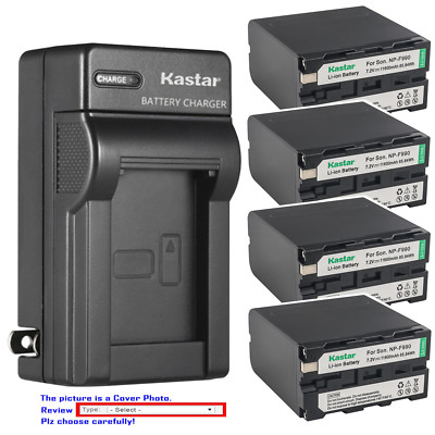 Kastar Battery Wall Charger for Sony NP-F970 F990 CCD-TRV517 CCD-TRV54 ...