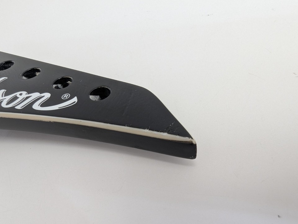 Jackson JS34 JS32 Guitar Neck Black Painted Shaft Locking Nut Floyd 24 ...