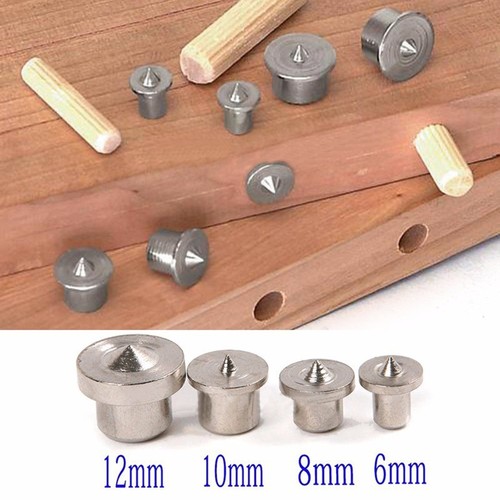8pcs Hollow Dowel Log Pin Locator Centering Fixture Woodworking 6/8/10 ...