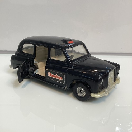 Vintage Corgi Austin London Taxi. Hamleys Black Made Great Britain ...