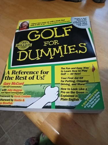 Golf For Dummies (1996 Paperback) | eBay