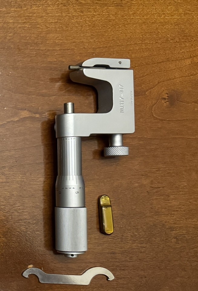 0-1" Multi-Anvil Micrometer Machinist Toolmaker Tool Carbide Tip | eBay