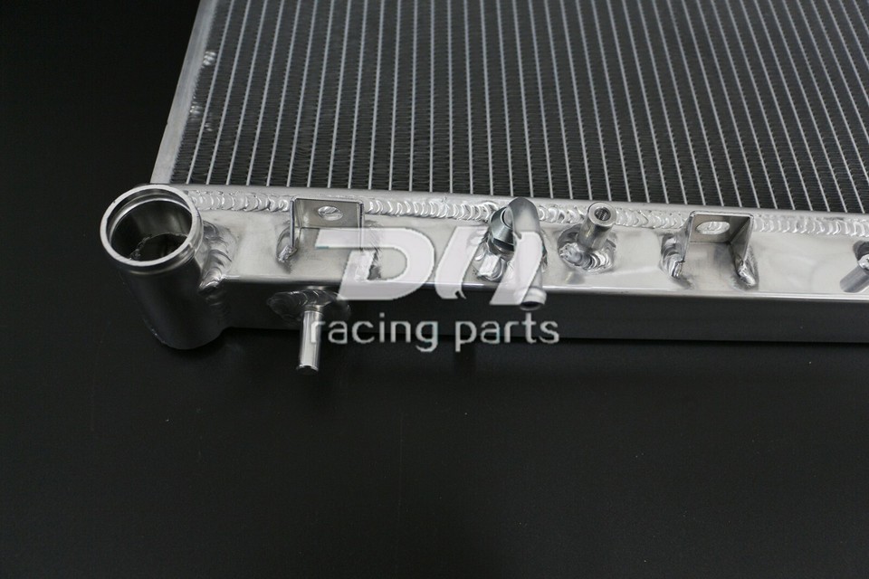 2 Row Aluminum Radiator For 2003-2005 Subaru Forester XT 2.5L 2458CC H4 ...