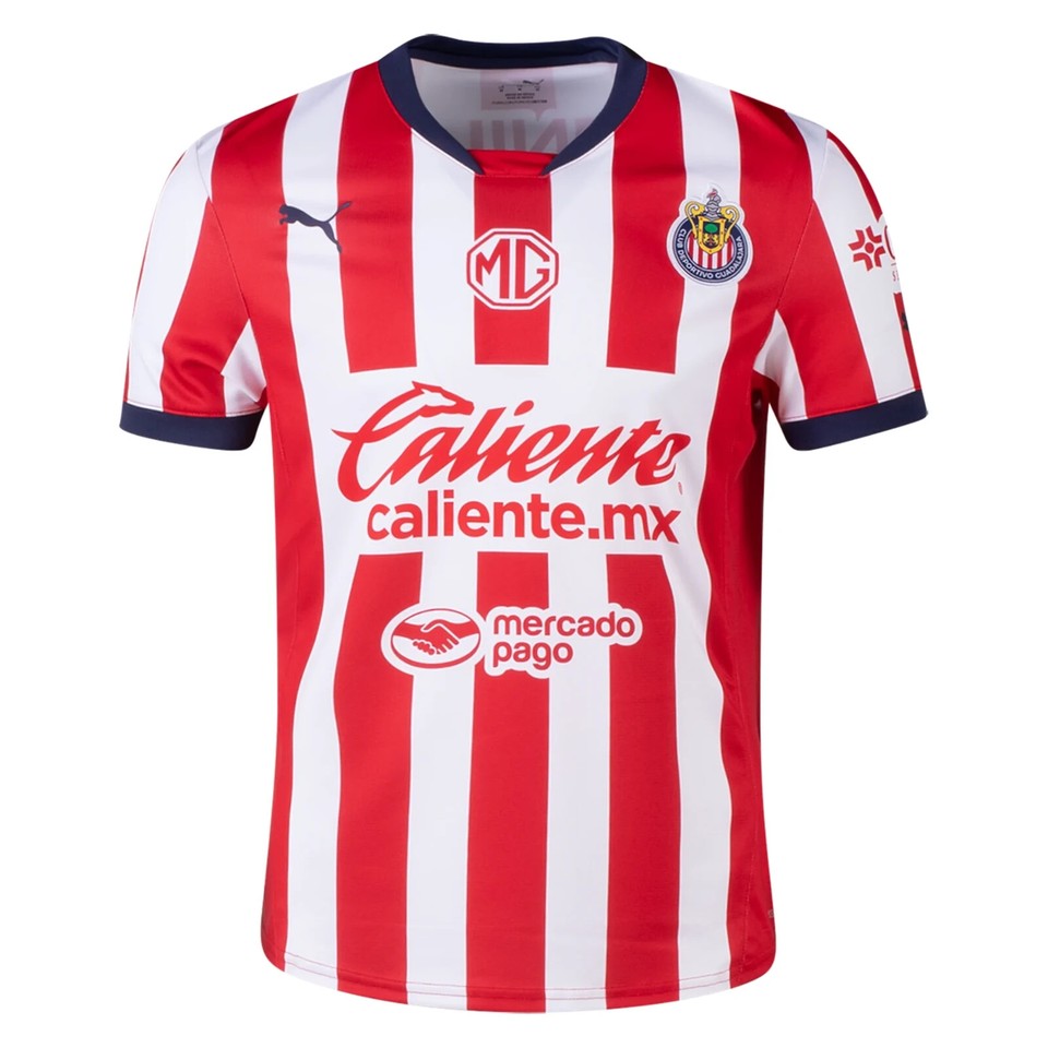 L Reg Fit Jersey Chivas del Guadalajara Home 24 - Puma - Logo ...