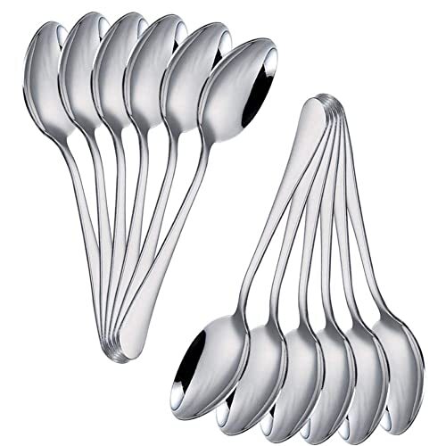 Small Teaspoons Stainless Steel Tea Spoons Set Of 12 5.5 Inch | eBay