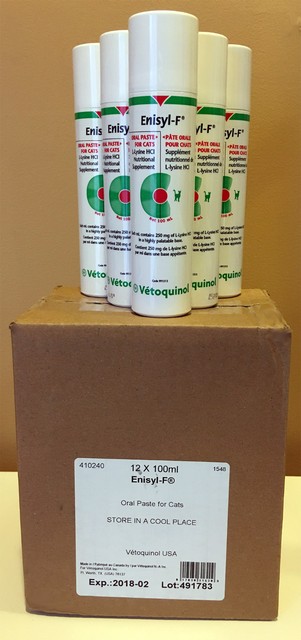 Vetoquinol Enisyl-f Lysine Oral Paste for Cats 100ml for sale online | eBay