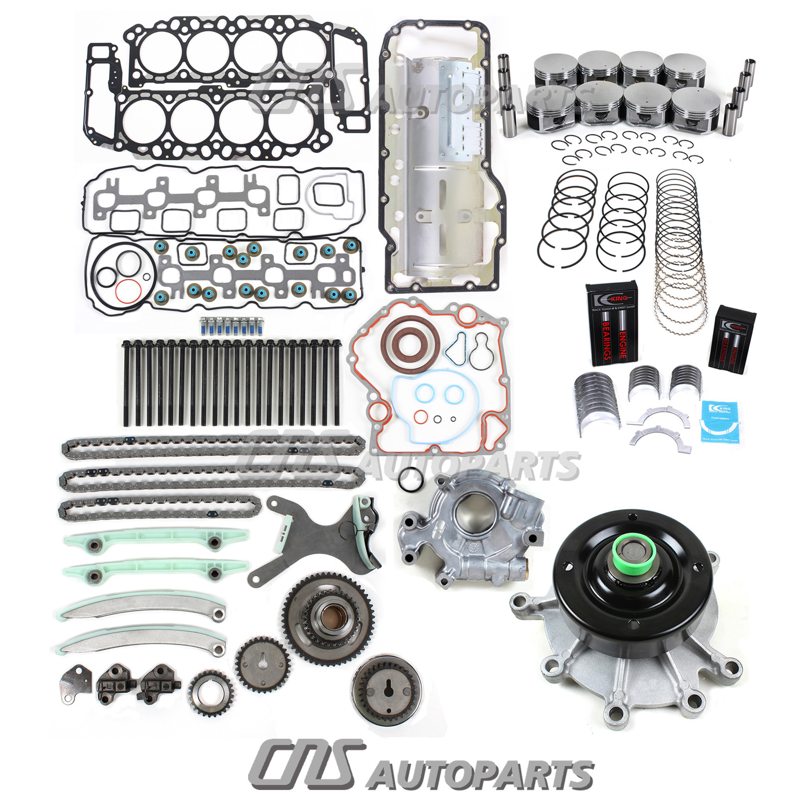 2002-2003 4.7L V8 Dodge Dakota Durango RAM 1500 Overhaul Engine Rebuild ...