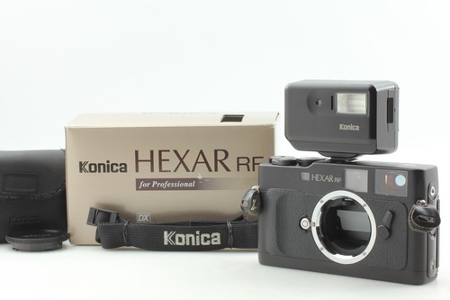 [TOP MINT in Box] Konica HEXAR RF Black 35mm Rangefinder Film Camera From JAPAN | eBay