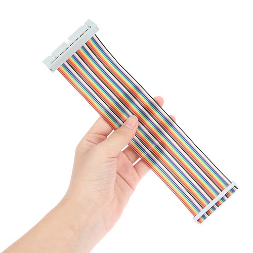 Raspberry Pi 40 Pin GPIO Cable Extension Wire for Raspberry Pi 4B/3B ...