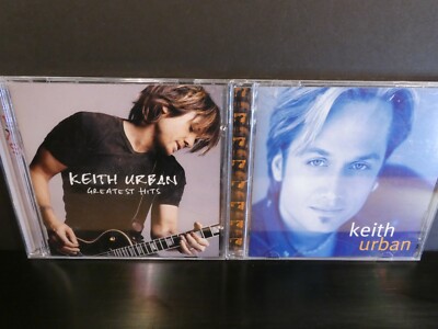 LOT of 2 Keith Urban CD's Greatest Hits & self titled | eBay