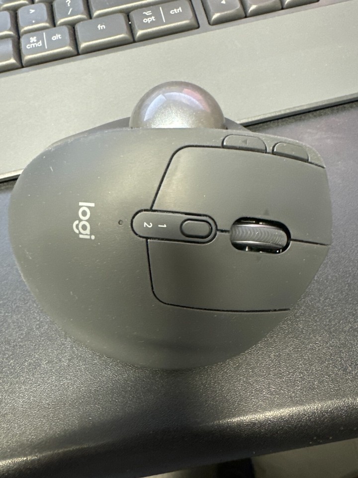Logitech MX Ergo Plus Wireless Mouse GRAPHITE 97855133922| eBay