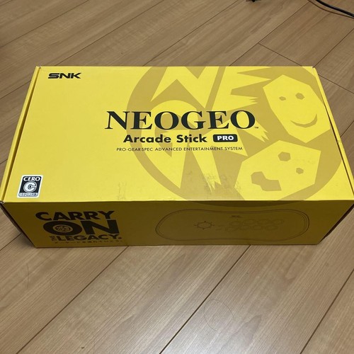 NEOGEO Arcade Stick Pro White Console SNK Controller Built-in Games ...