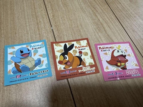 31 Ice Cream Pokemon Sticker Squirrel Pokabu Hogator | eBay