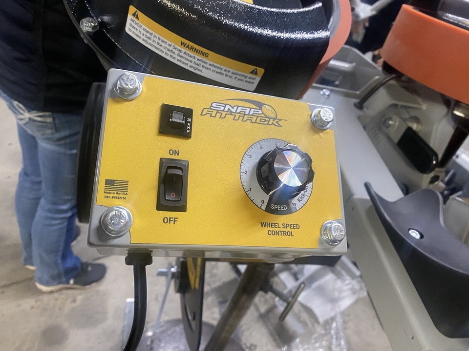 Snap Attack Football Pitching Machine by sports attack | eBay