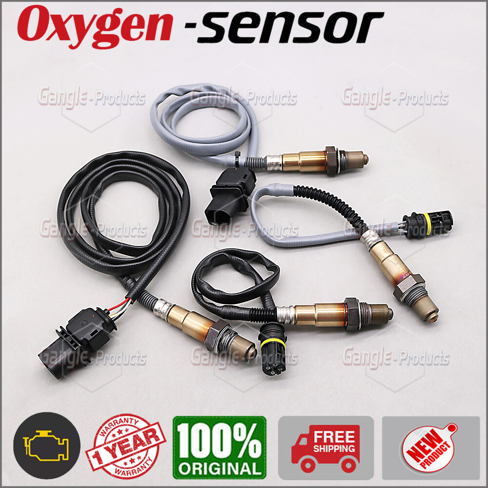 4pcs front & rear Lambda Probe Oxygen O2 Sensor for BMW E60 E61 E90 ...