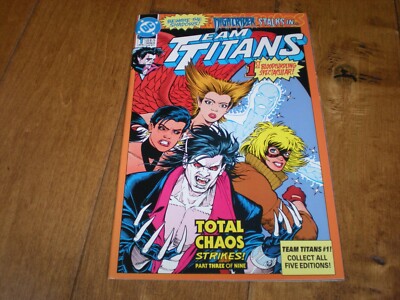 TEAM TITANS #1 (1992 Series) DC COMICS 'Nightrider Cover' VF/NM | eBay UK