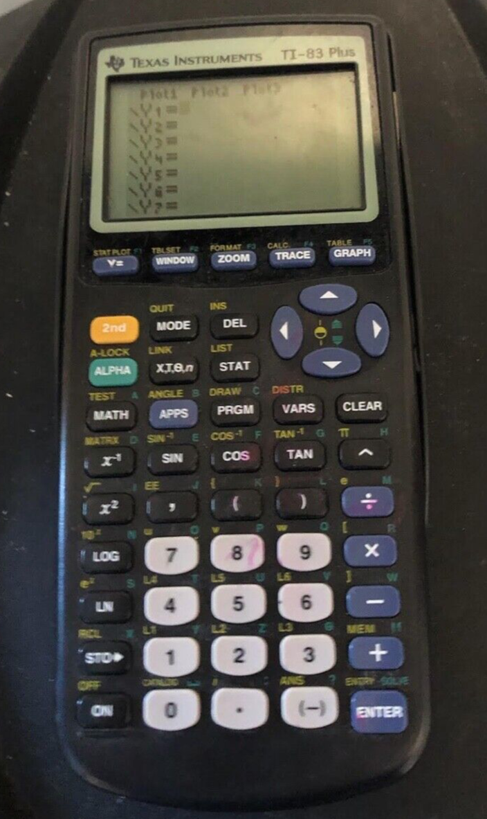 TI-83 Plus Graphing Calculator,Texas Instruments | eBay
