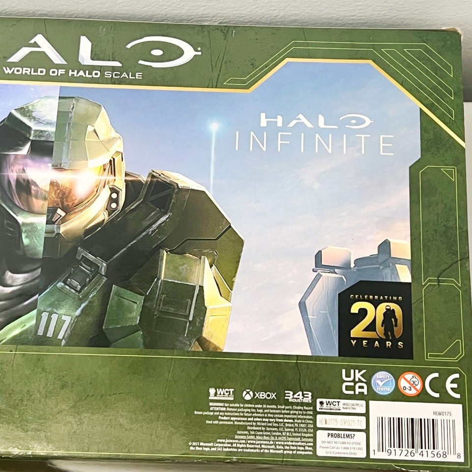 HLW0175 HALO 4'' World of Halo 20th Anniversary Action Figure Multipack ...