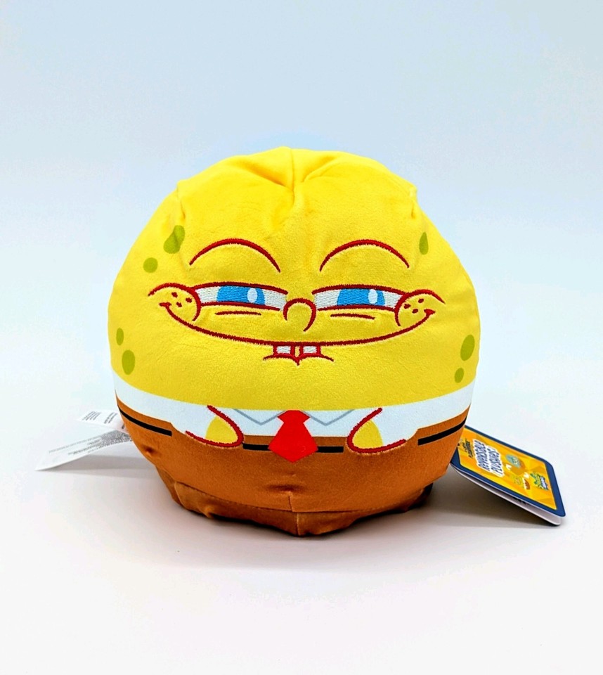 TeeTurtle Spongebob 🌊Squarepants Plushie 6" Reversible Spongebob ...