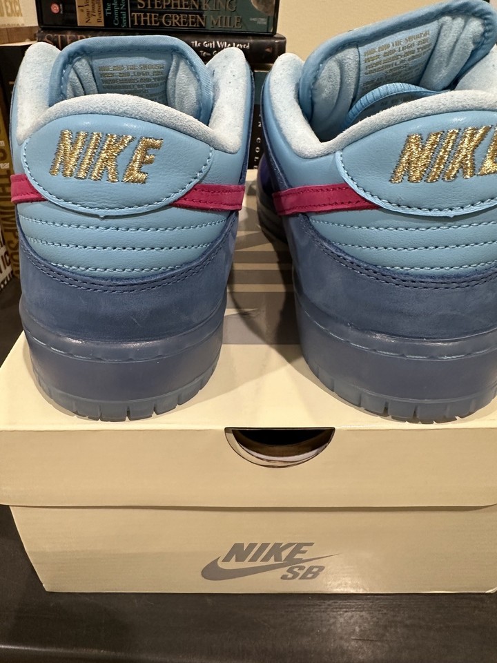 Nike SB Dunk Low Pro QS x RTJ Mens Sz 12 Run The Jewels Deep Royal Blue ...