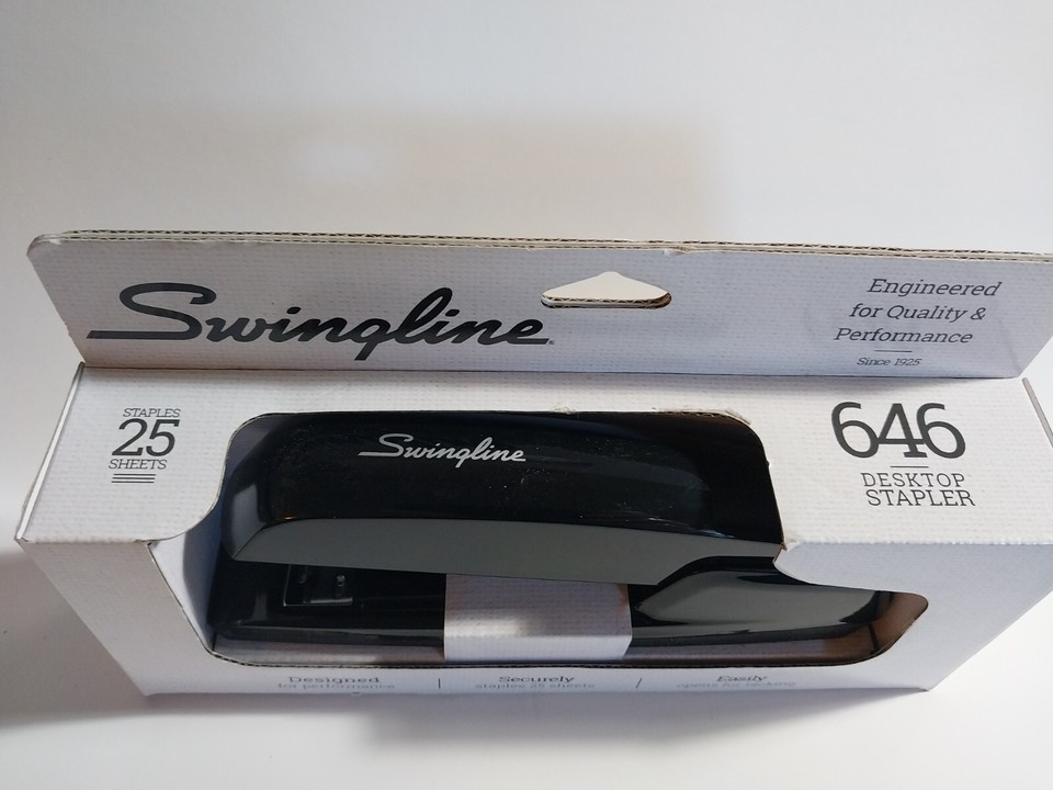 Swingline Model 646 Desk Stapler Vintage NEW OLD STOCK Made in USA | eBay