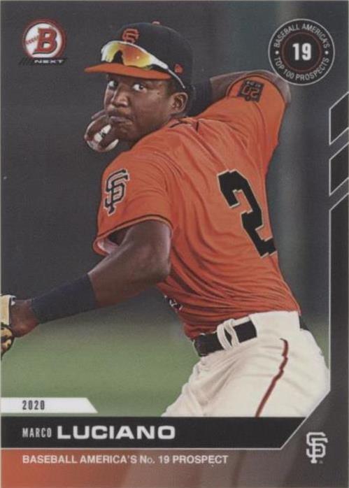 2020 Bowman Next Topps Now Baseball America's Top 100 Prospects - Marco ...