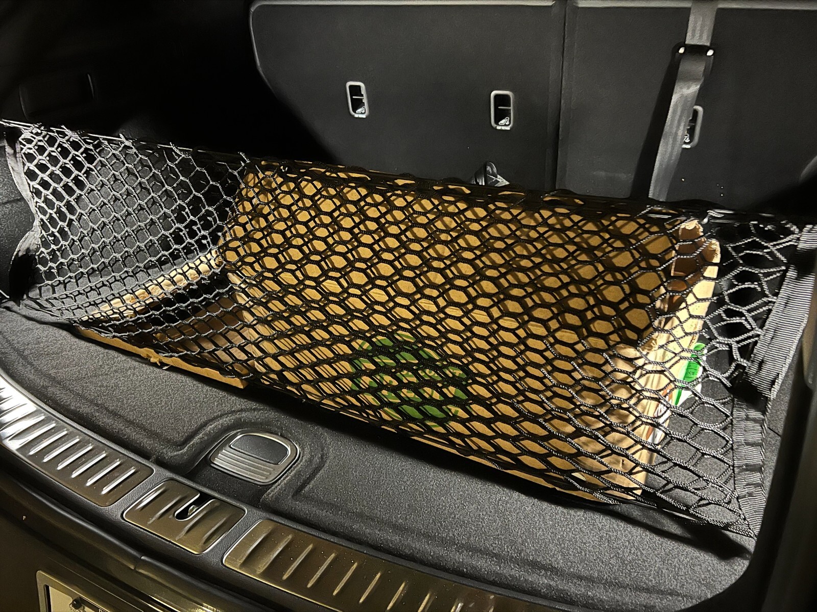 Rear Trunk Envelope Style Organizer Mesh Cargo Net for GENESIS GV80 ...