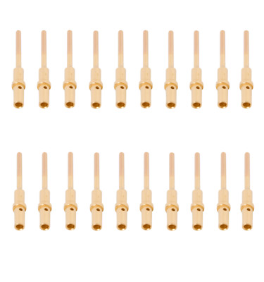 [20x] Deutsch DTM Terminal 20-22 AWG Gold Solid Pin 0462-202-2031 | eBay