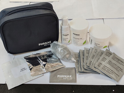 Phonak C & C Kit 2 - Phonak Cleaning Kit for BTE and ITE Hearing Aids ...