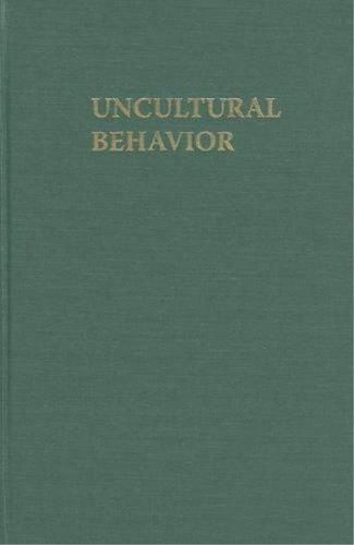 Charles J-H. MacDonald Uncultural Behavior (Relié) 9780824830601 | eBay