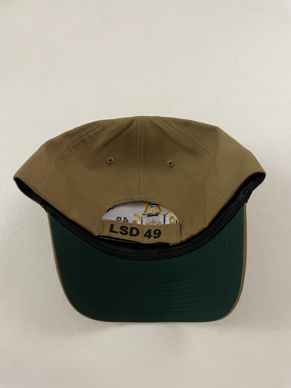 The Corps USS Harpers Ferry LSD 49 Beige Baseball Cap One Size | eBay