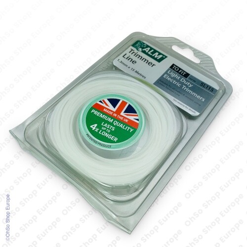 Strimmer Line Cutting Cord Light Duty For Electric Grass Trimmers 1.3mm ...