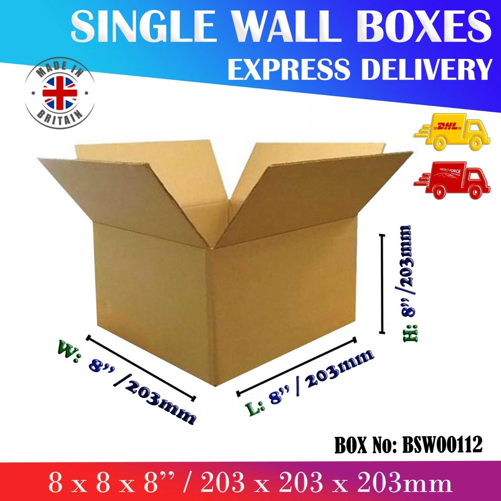 VARIETY OF ROYAL MAIL SMALL PARCEL SIZE POSTAL CARDBOARD BOXES -- **ALL ...