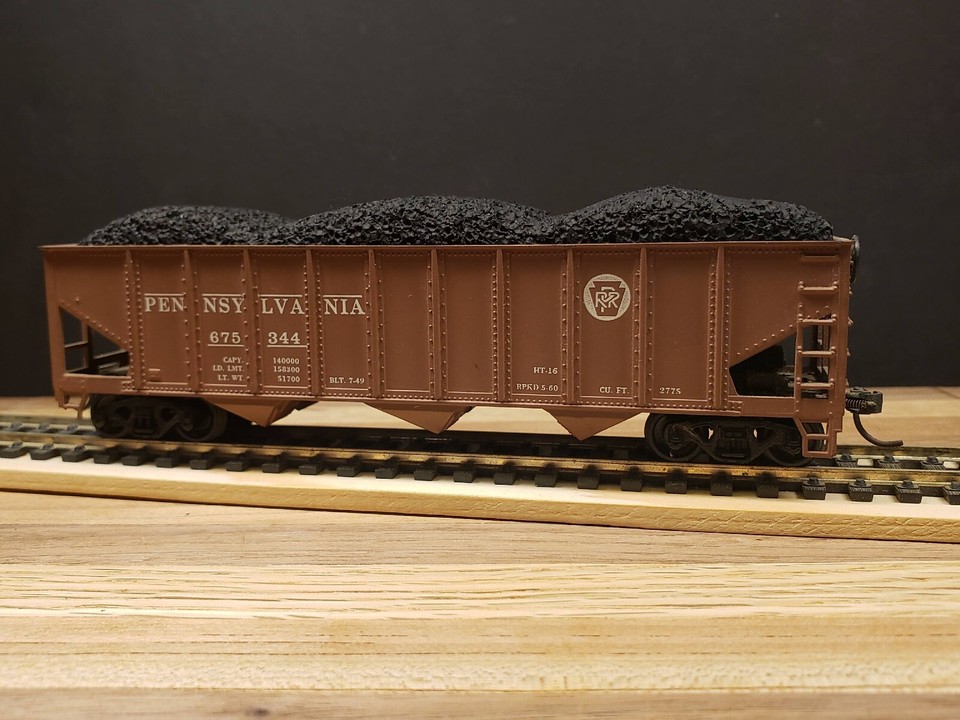 Handmade HO scale COAL loads for Athearn/Roundhouse hopper cars 4pk | eBay