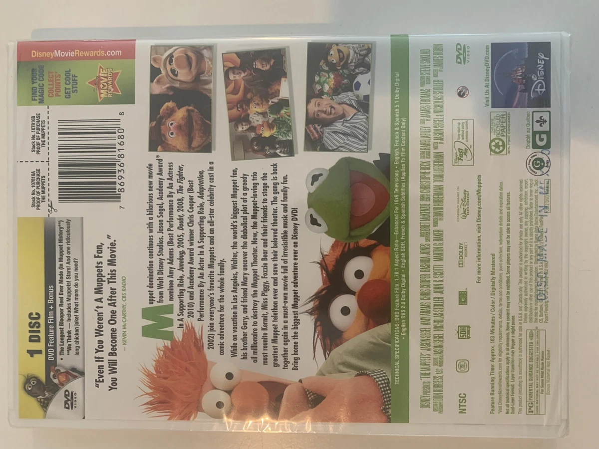 Muppets Most Wanted 2022 Dvd Cover
