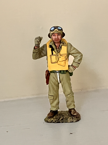 RARE King & Country AF039 Marine Pilot WWII Gregory "Pappy" Boyington ...