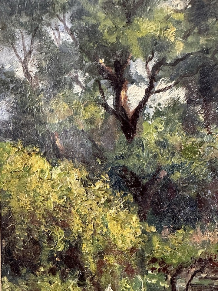 Walter OETTEN (1897-1972) Vintage Oil On Canvas Signed Alsatian School ...